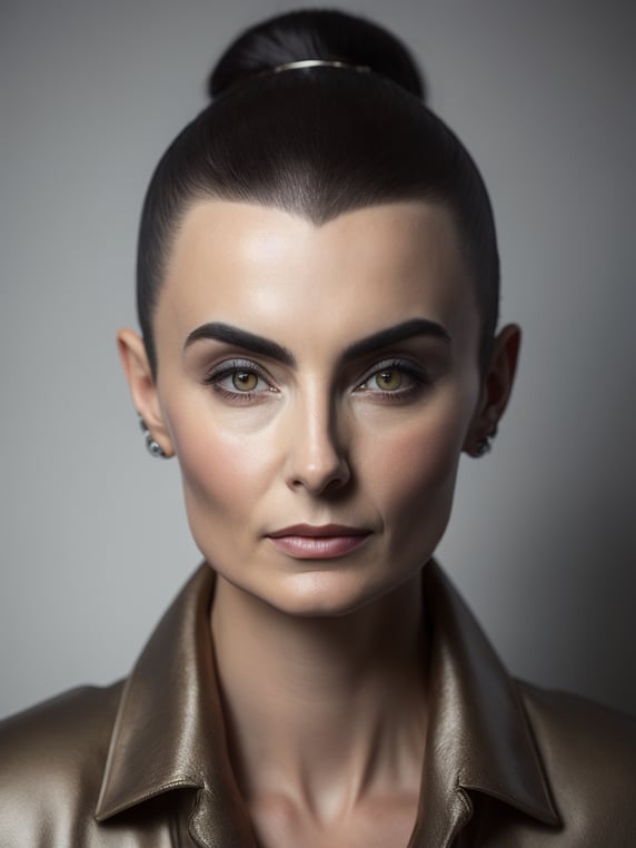 Lumenor AI Image Generation - sinead oconnor black latex ultra photo ...