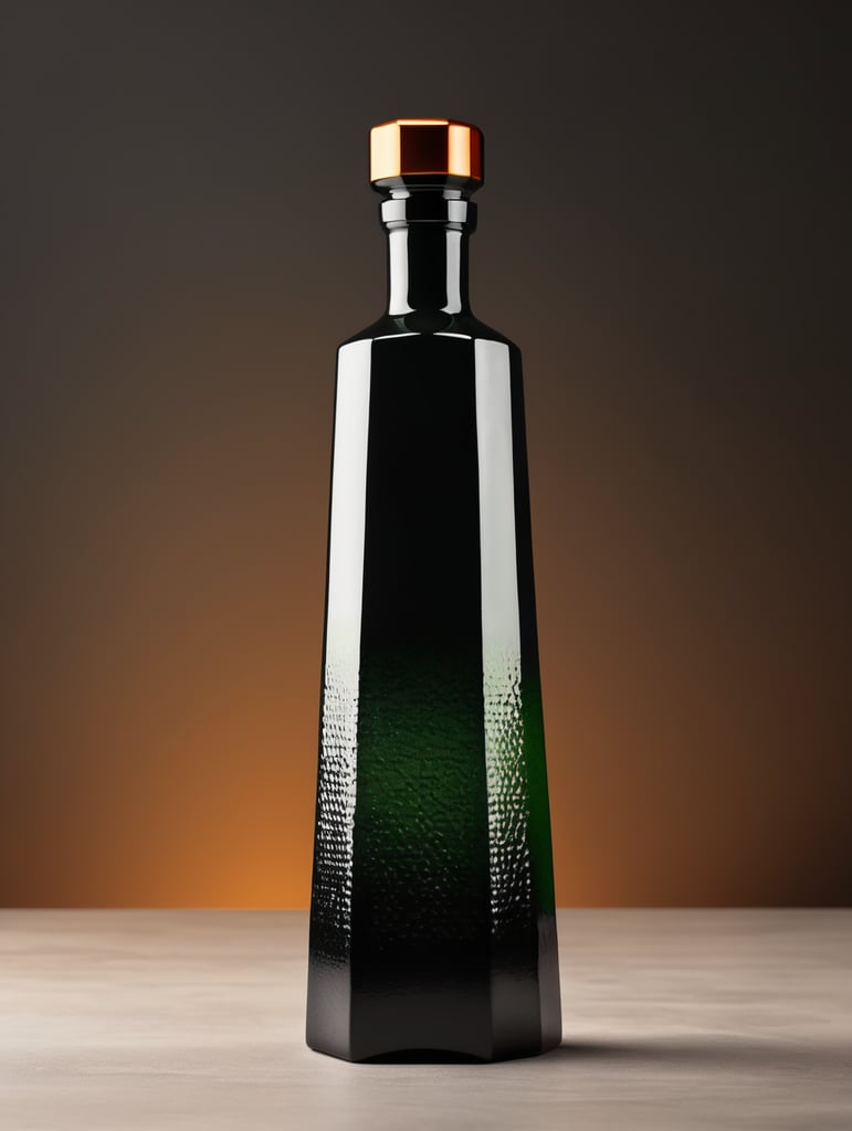 Premium Free ai Images | botella de tequila luxury de material ceramico ...