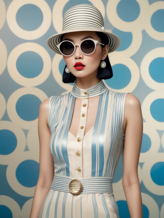 Premium Free ai Images | front profile half body photography at party ...