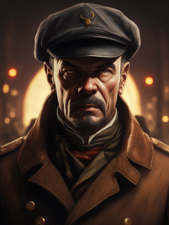 Premium Free ai Images | lenin
