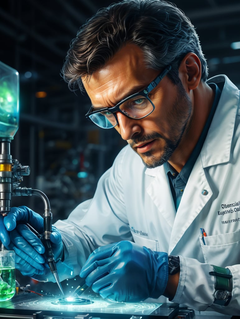 Premium Free ai Images | chemical engineering