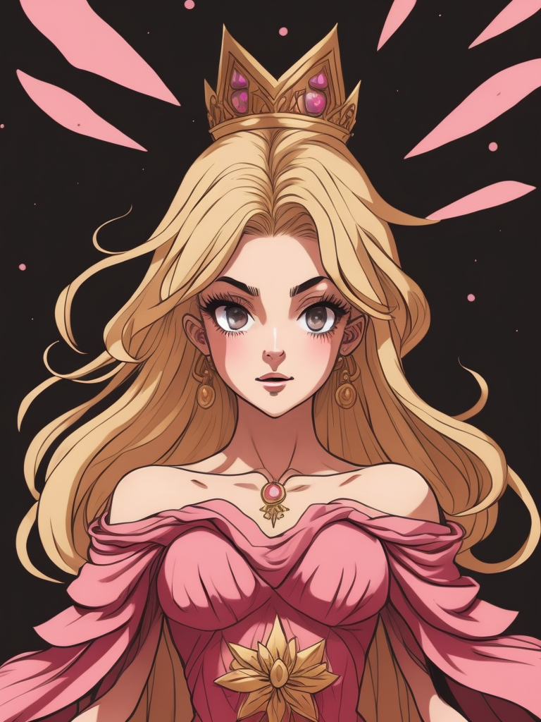 Lumenor AI Image Generation - princess manga comic style full color ...