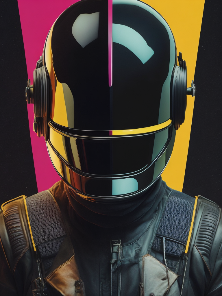 Lumenor AI Image Generation - portrait of daft punk ultra realism super ...