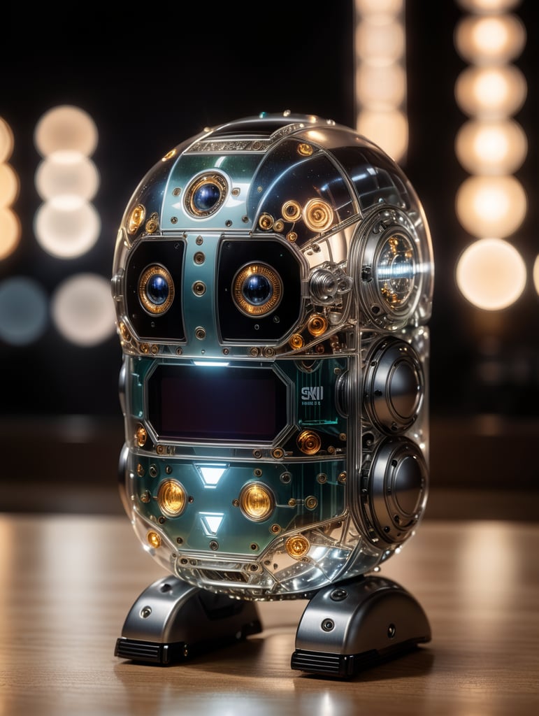 Premium Free ai Images | cute aesthetic tiny cute translucent ...