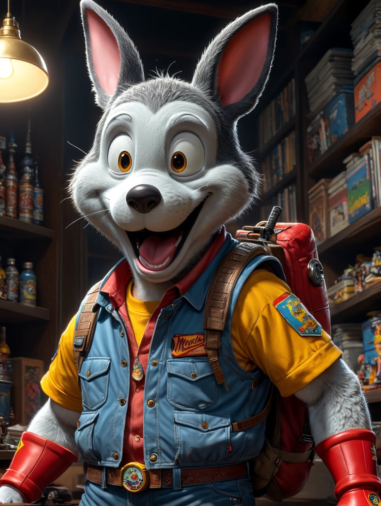 Premium Free ai Images | marty mcfly as cartoon character such as ...