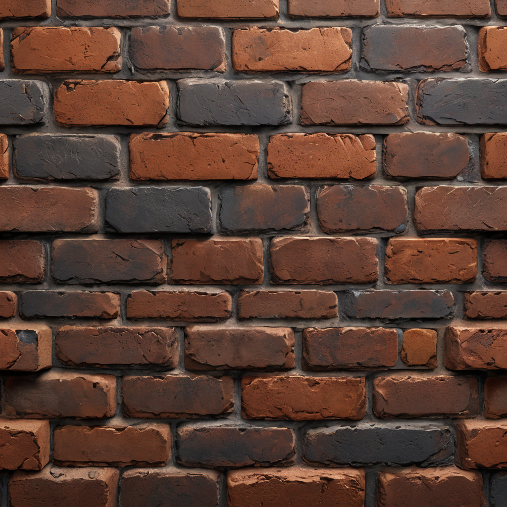 Premium Free ai Images | brown brick texture seamless