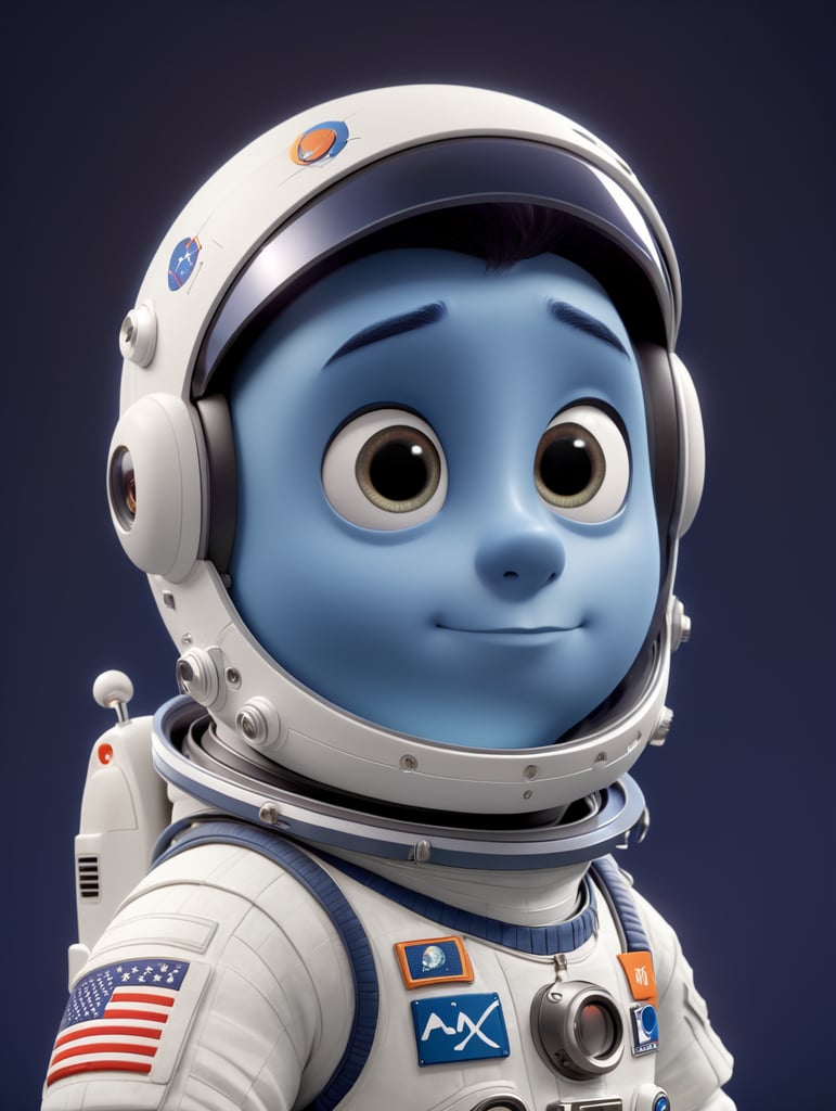 Premium Free ai Images | astronaut portrait