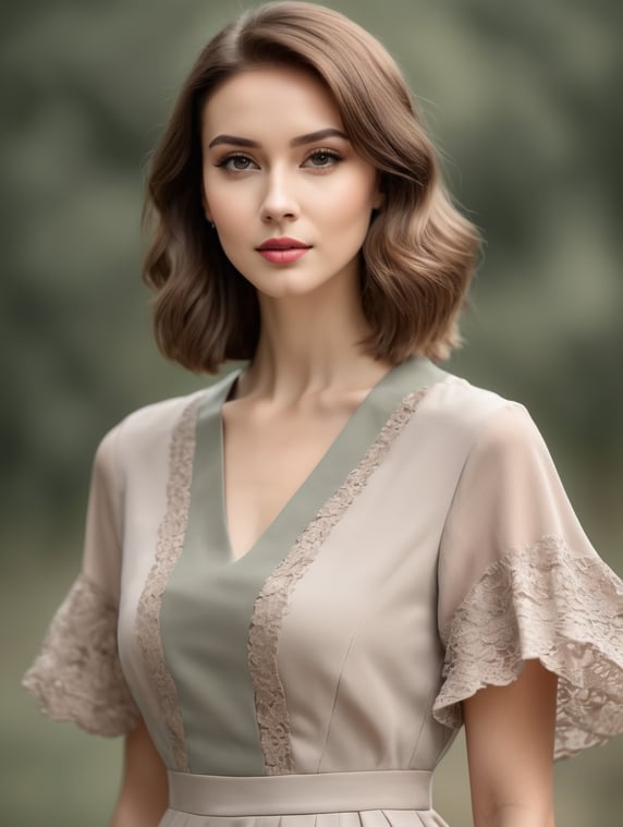 Premium Free ai Images | atractive women in dress
