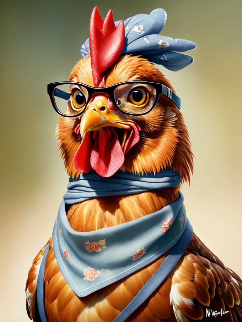 Premium Free ai Images | spunky realistic cartoon watercolor style ...