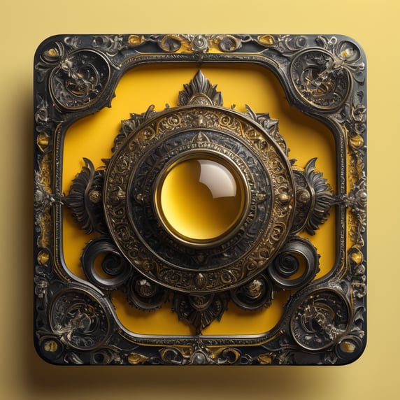 Premium Free ai Images | clear square sticker with rounded edges ...