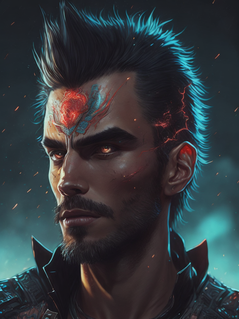 Lumenor AI Image Generation - highly detailed character design man with ...