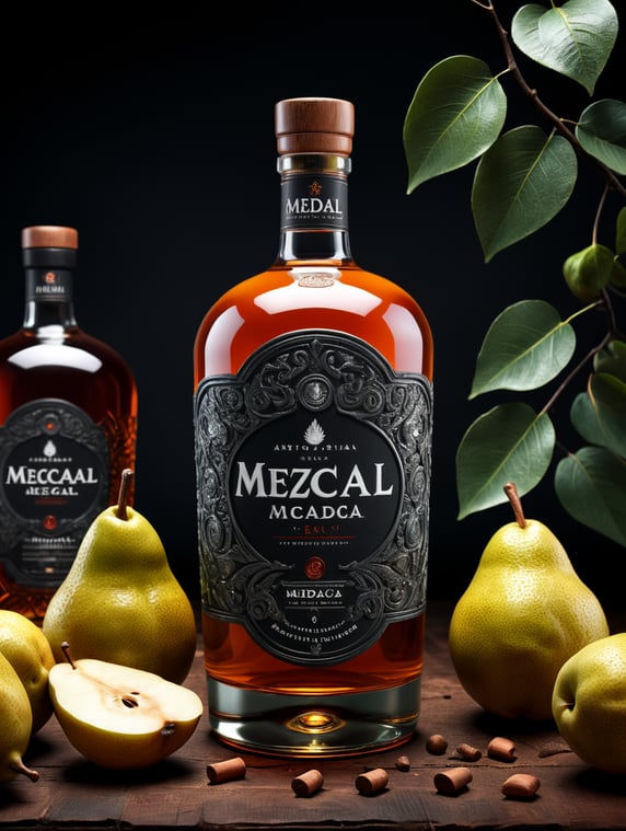 Premium Free ai Images | packaging and branding for mezcal brand as if ...