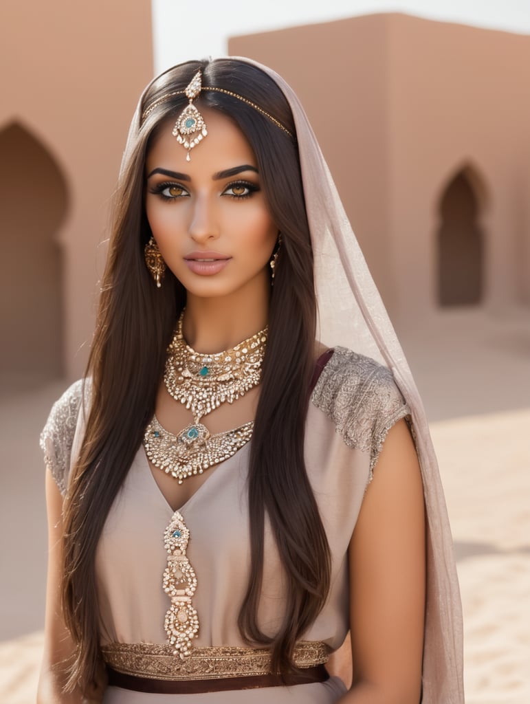 Premium Free ai Images | hot arabian girl