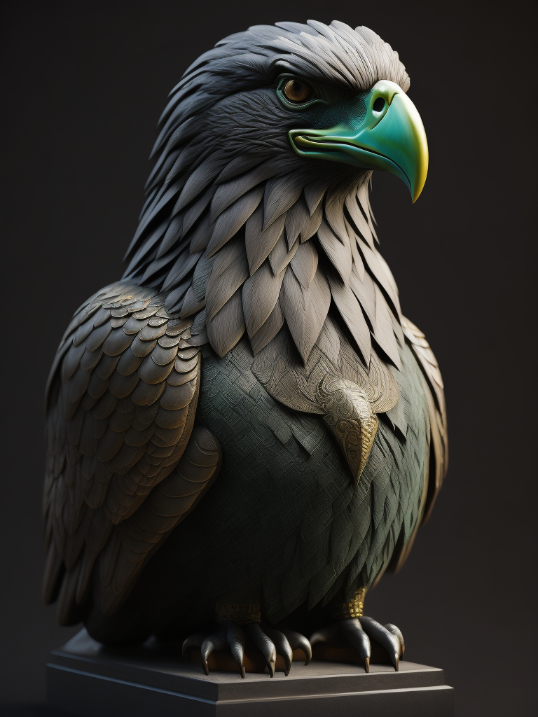 Lumenor AI Image Generation - aztec era xiuhtecuhtli marble sculpture ...