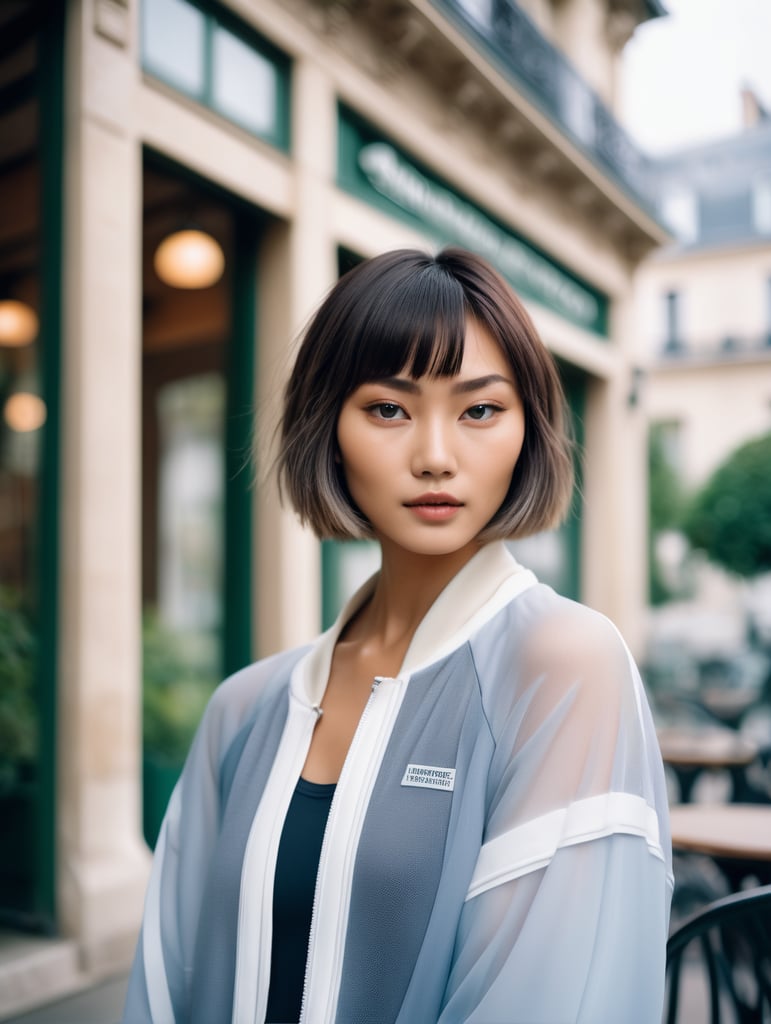 Premium Free ai Images | portrait of beautiful japanese fashion model ...