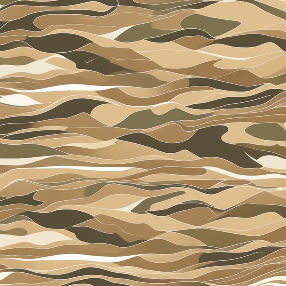 Premium Free ai Images | seamless camouflage pattern desert sand colors ...