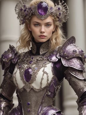 Premium Free ai Images | night stella maxwell knight warrior th century ...