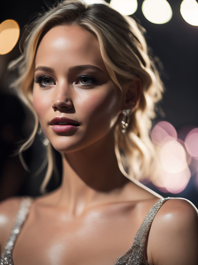Lumenor AI Image Generation - jennifer lawrence as victorias secret ...