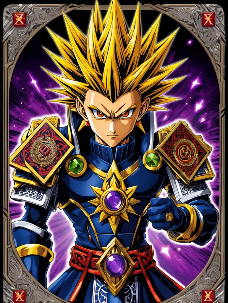 Premium Free ai Images | yu gi oh character