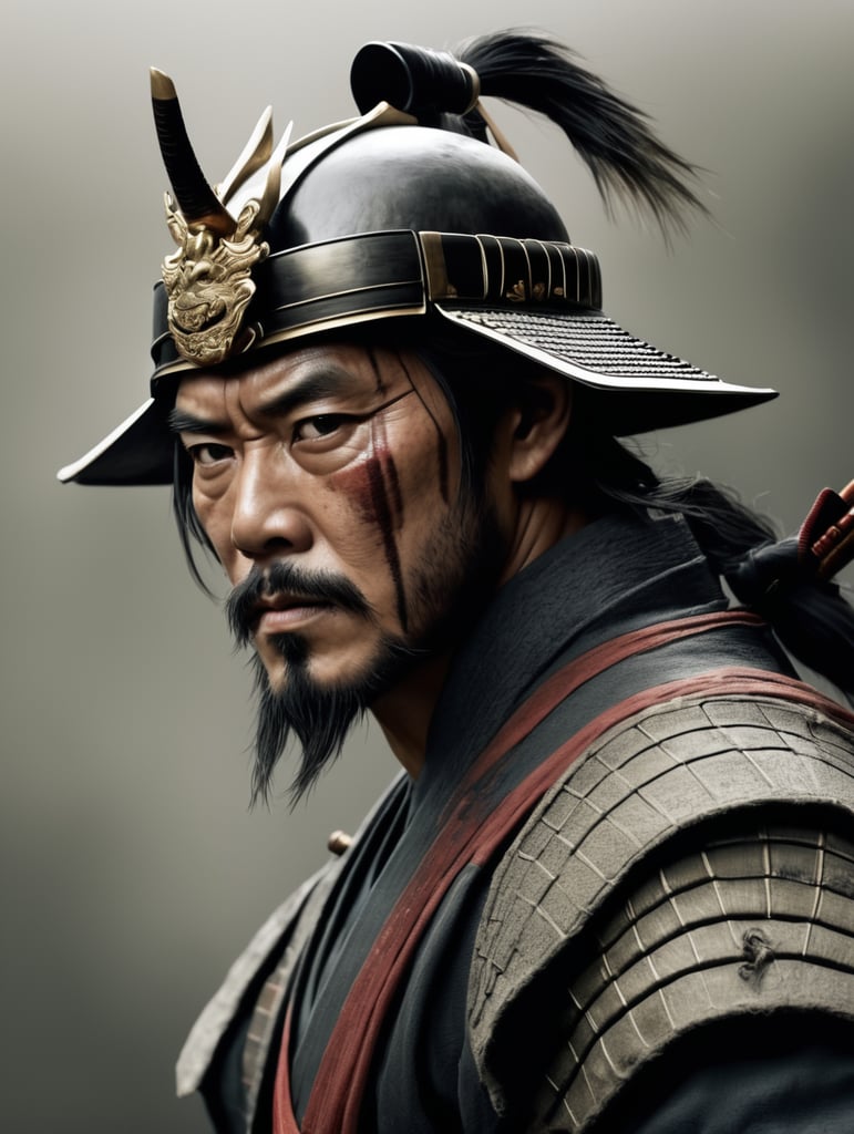 Premium Free ai Images | samurai hyper realistic