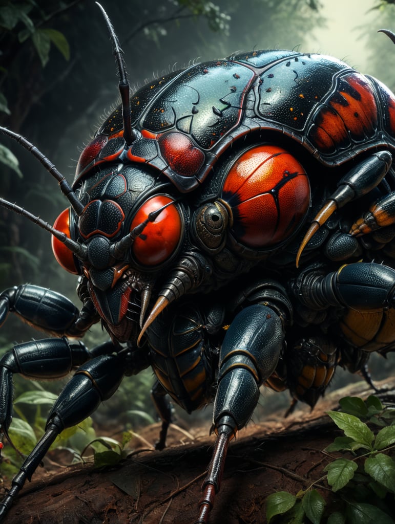 Premium Free ai Images | giant bugs