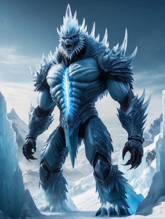 Premium Free ai Images | icemonster