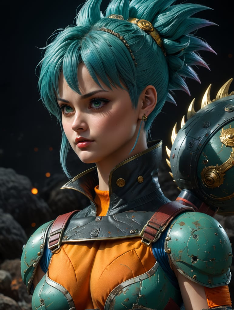 Premium Free ai Images | bulma dragon ball