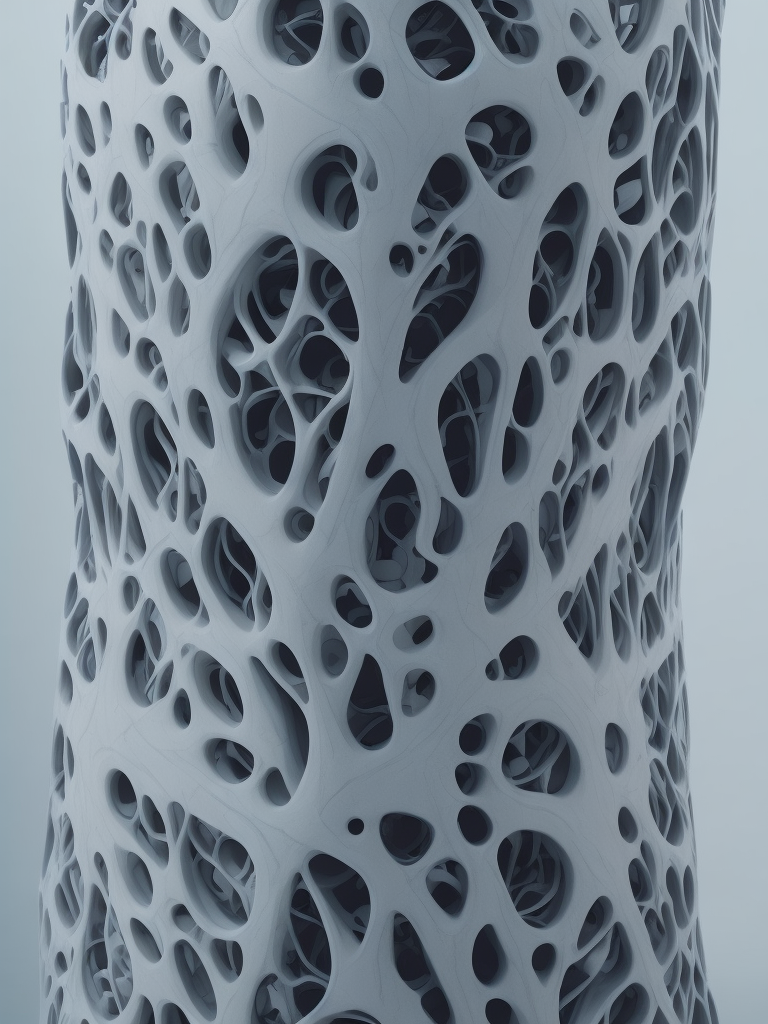 Lumenor AI Image Generation - biomorphic topologies