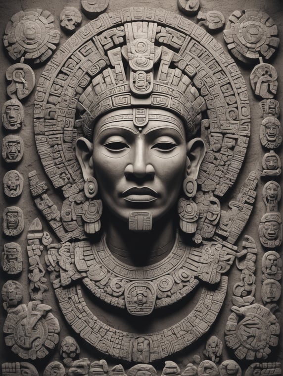 Premium Free ai Images | leyenda maya