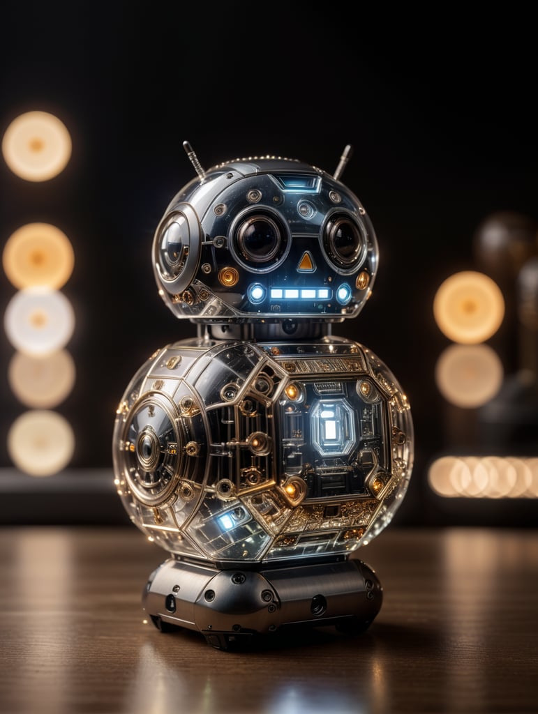 Premium Free ai Images | cute aesthetic tiny cute translucent ...