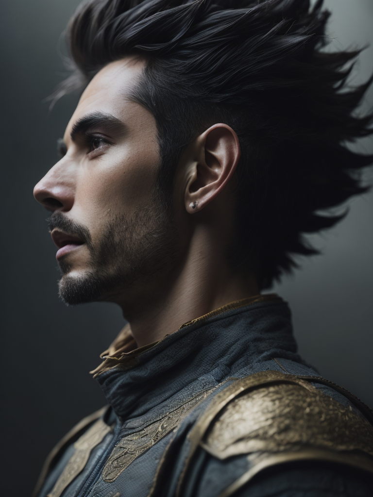 Lumenor AI Image Generation - dragon ball portrait