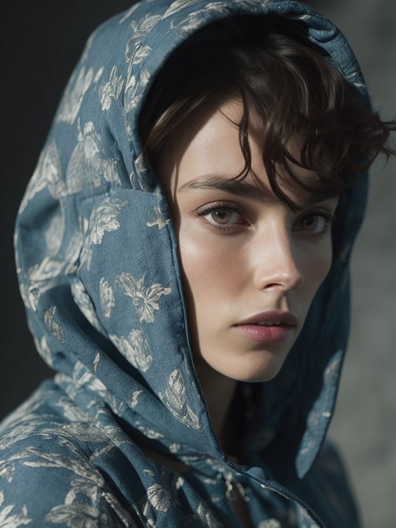 Premium Free ai Images | womens patchwork jacket in pastel colors with ...