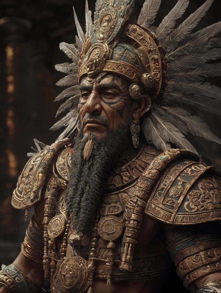 Premium Free ai Images | itzpapalotl aztec deity