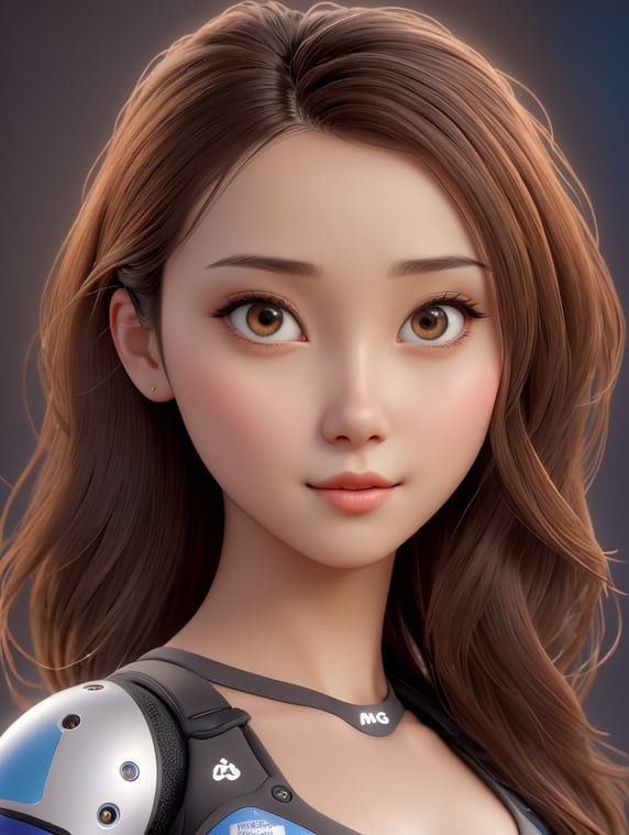 Premium Free ai Images | unreal ai generated girl technology behind ai ...