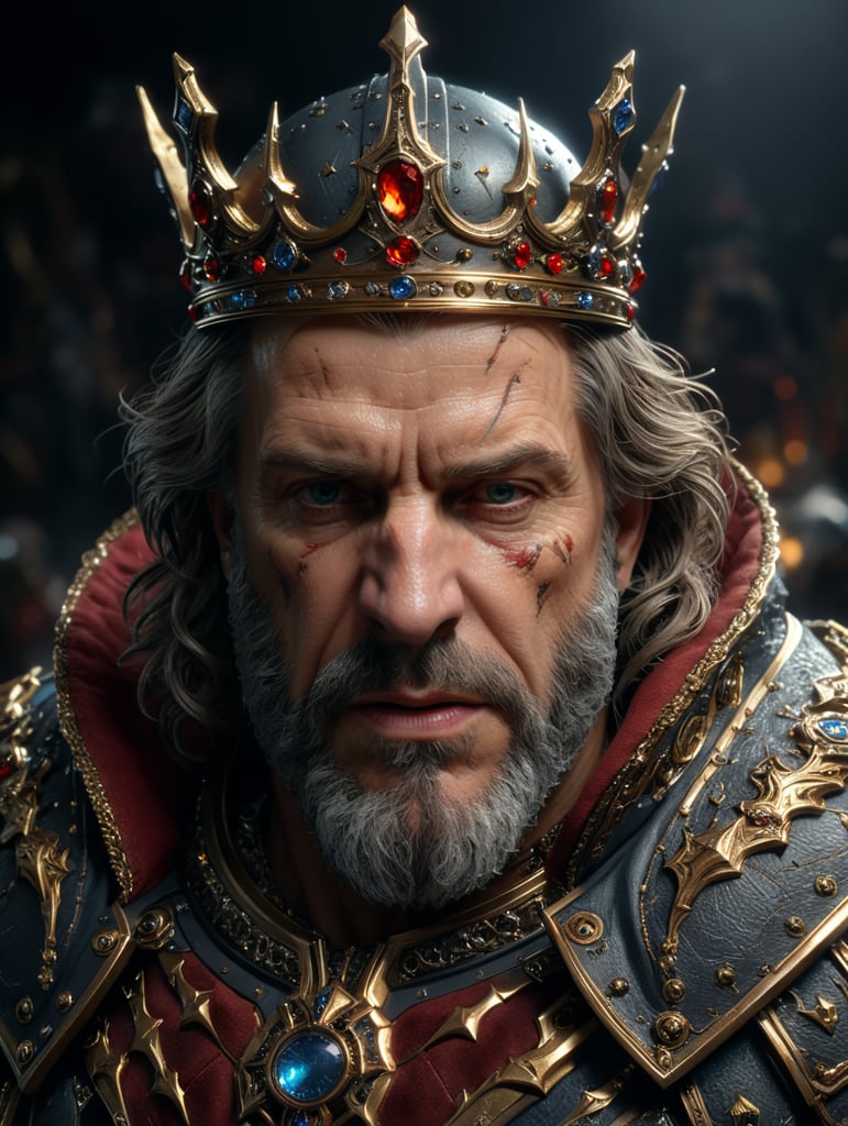 Premium Free ai Images | king look