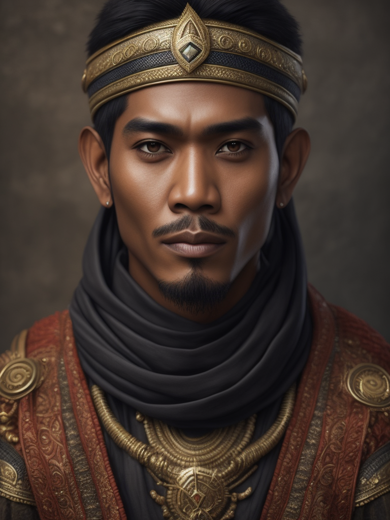 Premium Free ai Images | lelaki melayu berpakaian melayu