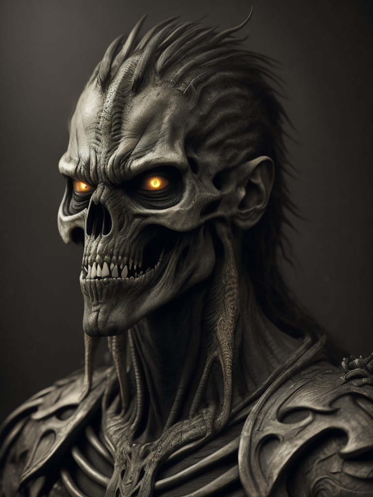 Lumenor AI Image Generation - hyper realistic of zombie xenomorph ...