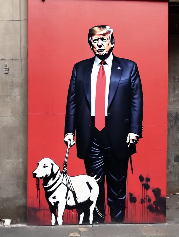 Premium Free ai Images | banksy street artist and political activist ...