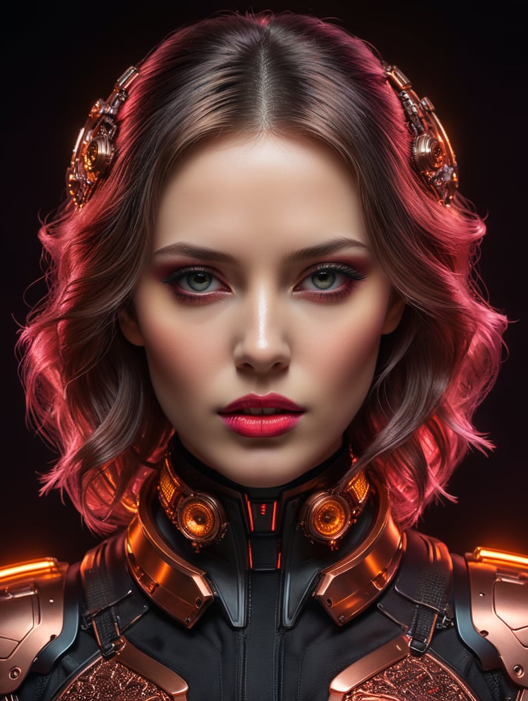 Premium Free ai Images | woman is modeling for the photographer in the ...