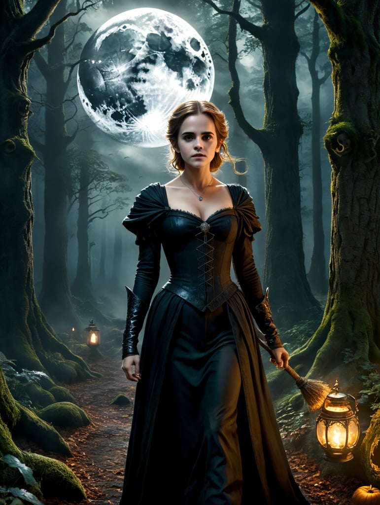 Premium Free ai Images | by rowling and tim burton visualize emma ...