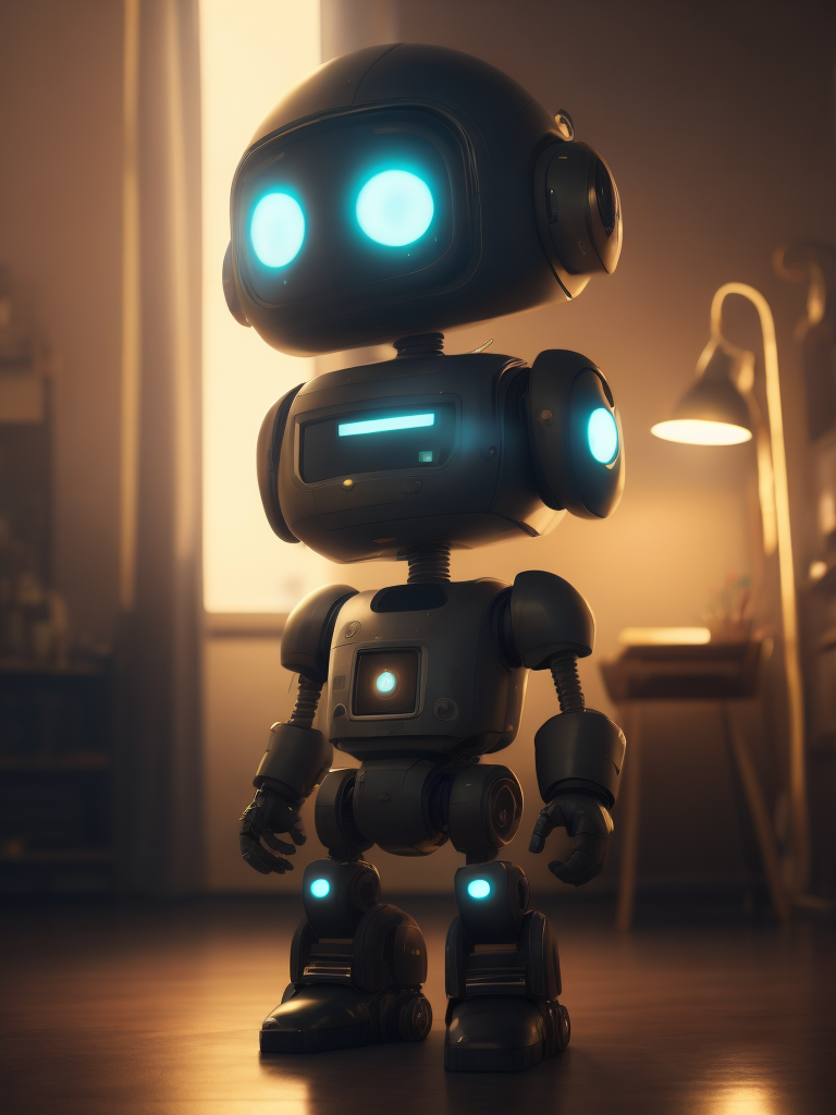Lumenor AI Image Generation - electronik robot and ofice unreal engine ...