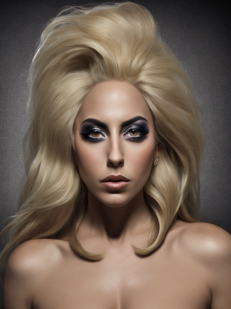 Lumenor AI Image Generation - lady gaga gigger style ultra realistic photo