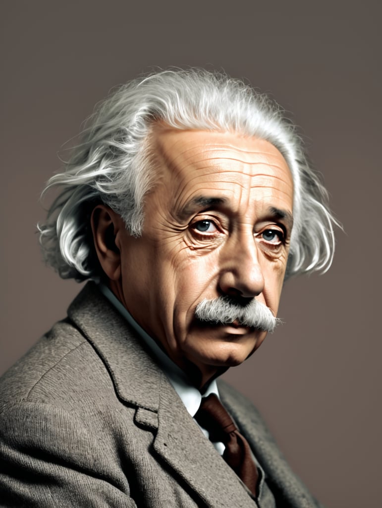 Premium Free ai Images | albert einstein