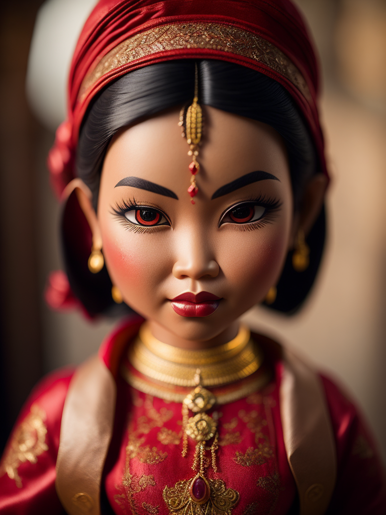 Lumenor AI Image Generation - cambodian apsara style mga bratz doll toy ...