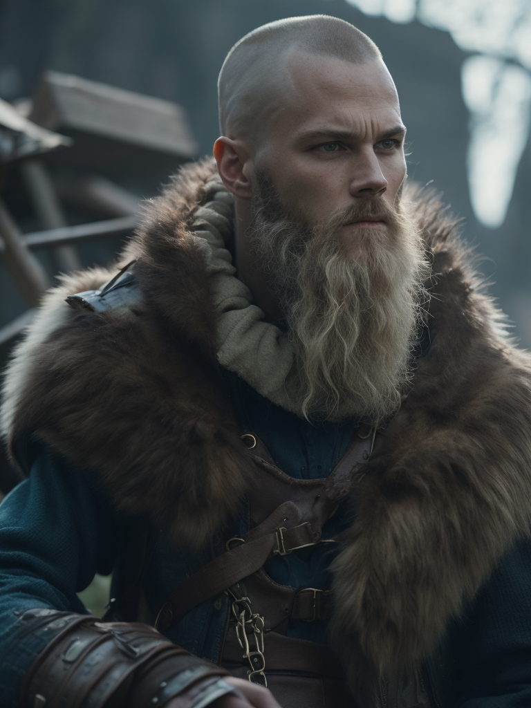 Lumenor AI Image Generation - ragnar lodbrok the viking real life