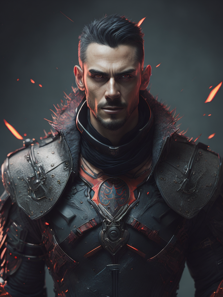 Lumenor AI Image Generation - highly detailed character design man with ...