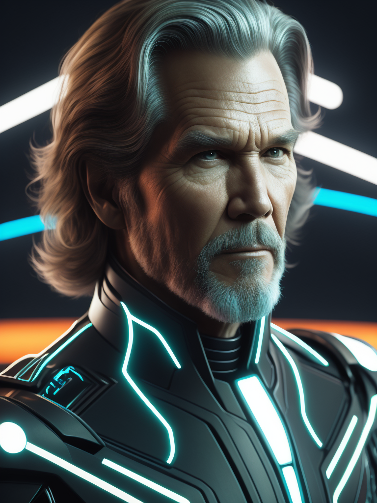 Lumenor AI Image Generation - jeff bridges tron