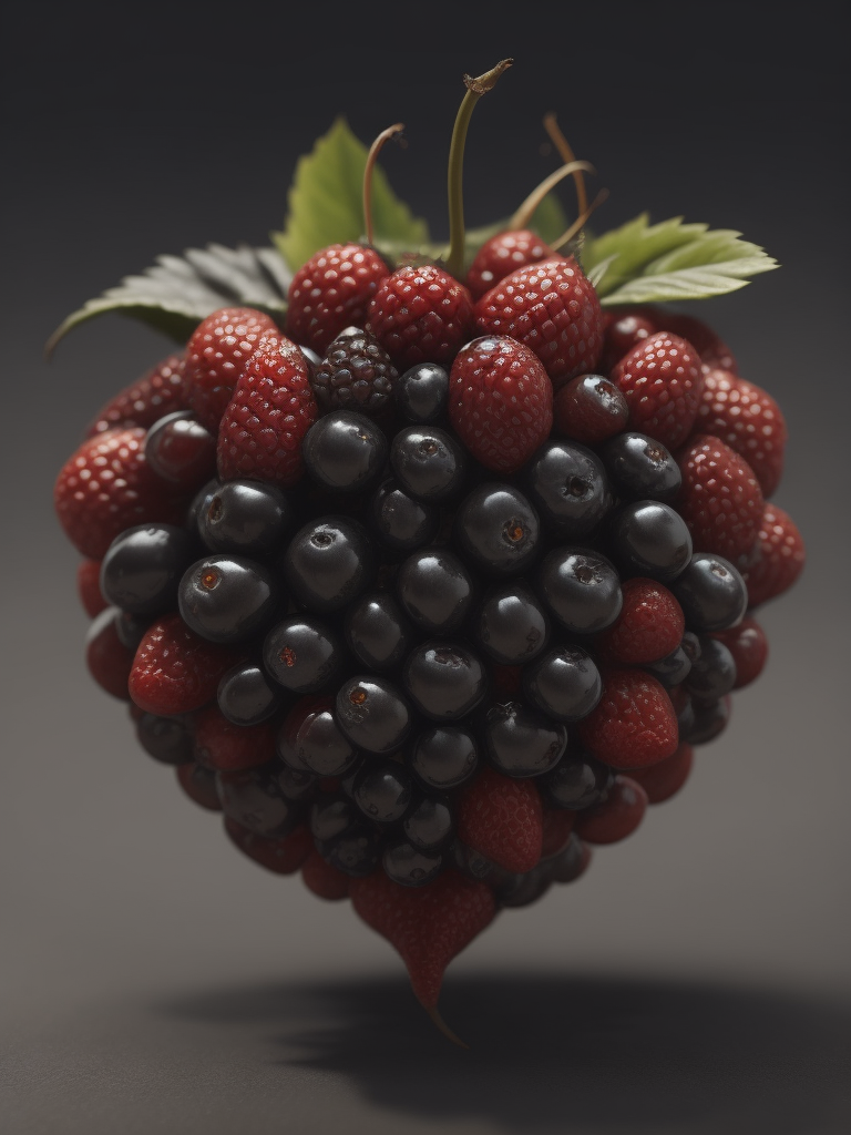 Lumenor AI Image Generation - pixel art of berry
