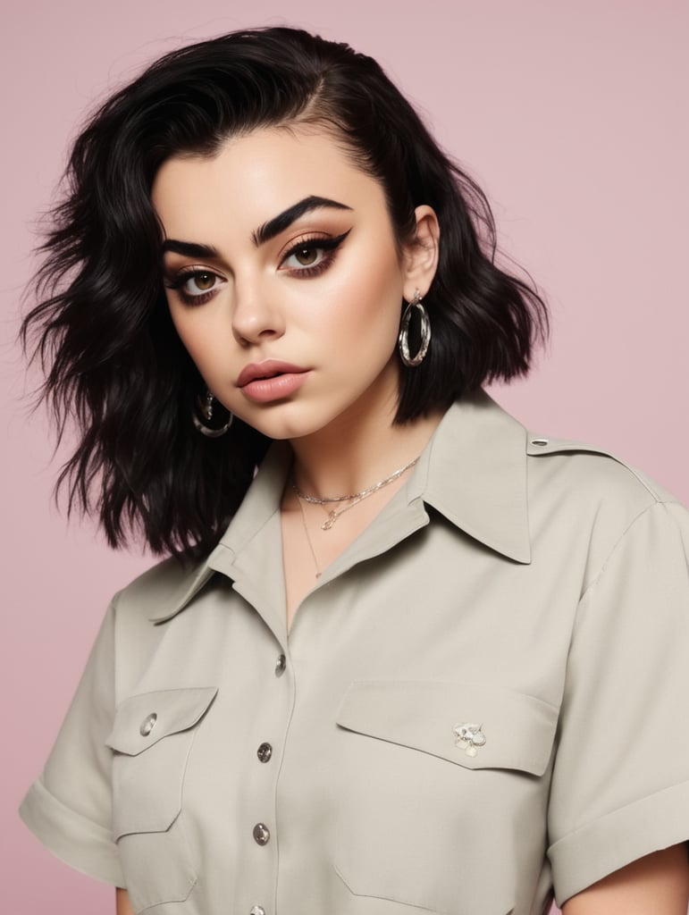 Premium Free ai Images | charli xcx being pretty