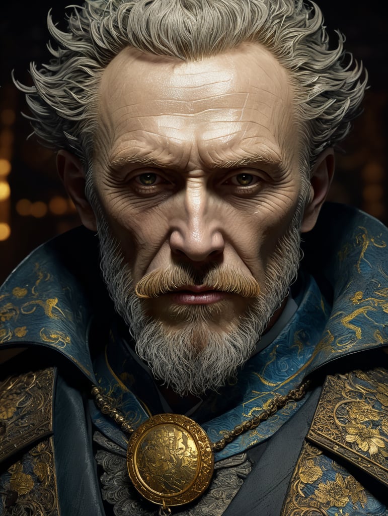 Premium Free ai Images | vincent van gogh as japanese goth manga character